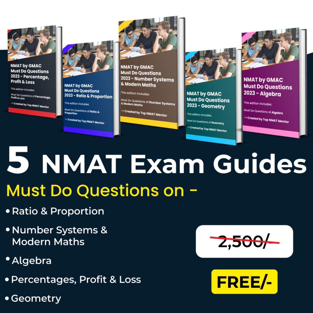 NMAT must do question series - MBA EXAM